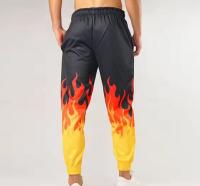 China Machine Washable Sublimated Sweatpants Regular Fit For Everyday Wear for sale