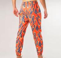 China Machine Washable Sublimated Sweatpants Regular Fit For Everyday Wear for sale