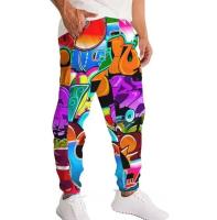 China Full Print Sublimation Street Mens Sweatpants Oversized for sale