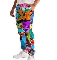 China Full Print Sublimation Street Mens Sweatpants Oversized for sale