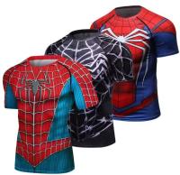 China Short Sleeve Sublimation Bjj Compression Shirt MMA Wear Cosplay Superhero Clothing for sale