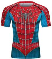 China Short Sleeve Sublimation Bjj Compression Shirt MMA Wear Cosplay Superhero Clothing for sale