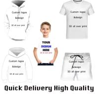 China Customised All Over Sublimation Printing T Shirts 100% Polyester For Marathon for sale