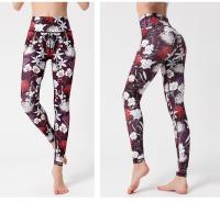 China Quick Dry Sports Colorful Custom Printed Leggings Personalised Gym Leggings for sale