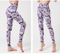 China Quick Dry Sports Colorful Custom Printed Leggings Personalised Gym Leggings for sale