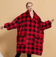 China Custom Giant Pocket One Size Fits Ladies Oversized Hoodie Blanket All Printed Design for sale