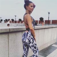China Camouflage One Piece Leggings One Piece Women'S One Piece Workout Bodysuit Anti Static for sale