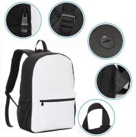China Adjustable Straps Custom Printed Backpacks School Polyester Laptop Backpacks for sale