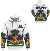 China Custom Name Number Haitian Full Sublimation Sweatshirt Nation Flag Country Printed for sale