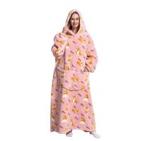 China Colorful Full Length Blanket Hoodie for sale