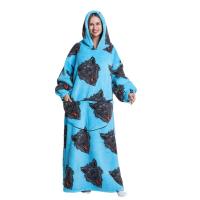 China Colorful Full Length Blanket Hoodie for sale