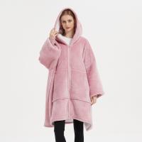 China Zipper Closure Womens Hooded Pajamas Oversized Hoodie Pajamas Ultra Comfortable for sale