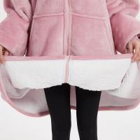 China Zipper Closure Womens Hooded Pajamas Oversized Hoodie Pajamas Ultra Comfortable for sale