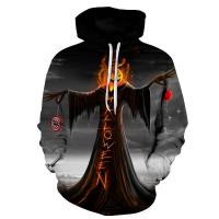 China Halloween Skull Jack 3D Printed Printed Oversize Hoodie Comfortable for sale