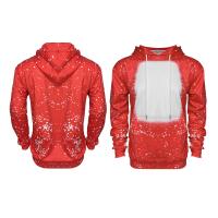 China Colorful  Fleece Tie Dye Sublimation Sweatshirts Heat Transfer Printed for sale