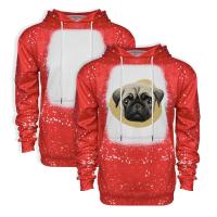 China Colorful  Fleece Tie Dye Sublimation Sweatshirts Heat Transfer Printed for sale