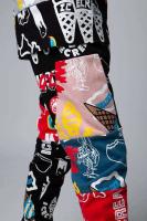 China Custom Sublimated Sweatpants Men's Muscle Pants Stretch Cotton Fitness Trousers Men's Training Sweat Pants for sale
