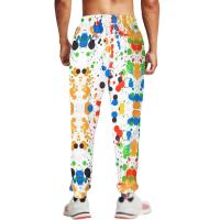 China Fashionable Sublimation Printing Jogging Trousers Pants  Men Printed Jogging for sale