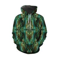 China Unisex Hoodies 3D Print Pullover Hooded Sweatshirt Hoodies With Big Pockets  for sale