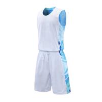 China Reversible Basketball Jersey With Athletic Shorts , Practice Sports Training Uniforms For Men for sale