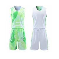 China Reversible Basketball Jersey With Athletic Shorts , Practice Sports Training Uniforms For Men for sale