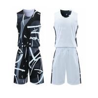 China Reversible Basketball Jersey With Athletic Shorts , Practice Sports Training Uniforms For Men for sale