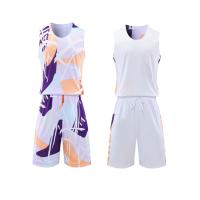 China Reversible Basketball Jersey With Athletic Shorts , Practice Sports Training Uniforms For Men for sale