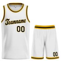 China Custom Men Youth Basketball Jersey Shorts Uniform 90S Hip Hop Stitched or Printed Name Number Sportswear for sale