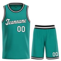 China Custom Men Youth Basketball Jersey Shorts Uniform 90S Hip Hop Stitched or Printed Name Number Sportswear for sale