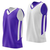 China Reversible Men's Mesh Athletic Basketball Jersey Single For Team Scrimmage for sale