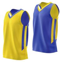 China Reversible Men's Mesh Athletic Basketball Jersey Single For Team Scrimmage for sale