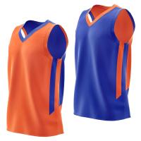 China Reversible Men's Mesh Athletic Basketball Jersey Single For Team Scrimmage for sale