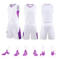 China Basketball Uniform Suit Outdoor Basketball Training Camp Large Size Breathable Sweat-absorbent Vest for sale