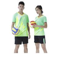 China Custom Volleyball Uniform Suit Fitness Sports Men's And Women's Team Uniform Printed Breathable Training Wear for sale