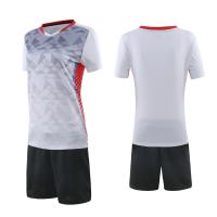 China Printed Badminton Uniform Suit For Men And Women Sleeveless Volleyball Uniform Sweat-absorbent Sport Wear for sale