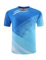 China Sport Suit Women's And Men's Badminton Training Suit Full-Prints T Shirts for sale