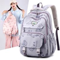 China Student Schoolbag All Over Print Middle School Student Backpack Large Capacity Outdoor Leisure Backpacks for sale