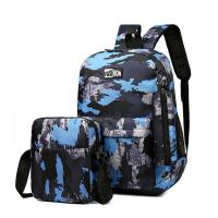 China Digital Prints Men's Commuting Backpack Simple Fashion Trendy Middle School Travel Notebook Bag for sale