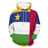 China Men's Fleece Hoodie Unisex Flag Print Hooded Pullover Kangaroo Pocket Sweatshirt for sale