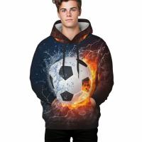China Graphic Print Drawstring Vintage Drop Shoulder Hoodies Thermal Long Sleeve Pullover for sale