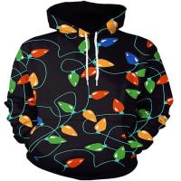 China Graphic Print Drawstring Vintage Drop Shoulder Hoodies Thermal Long Sleeve Pullover for sale