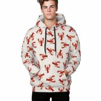 China Unisex 3D Printed Hooded Sweatshirt Casual Pullover Hoodie With Big Pockets for sale