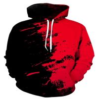 China Hoodies Men Skull 3D Graphic Print Sweatshirts Pullover Tops With Pocket for sale