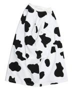 China Women's Short Sleeve Round Neck Colorblock Cow Print Summer Casual Oversized T Shirt Tee Tops for sale
