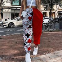 China Trousers For Women Autumn Winter New Women's Christmas Sublimation Printed Sweatpants Loose Casual Sports Pants for sale
