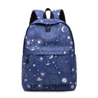 China Waterproof Nylon Backpack Men's Clear Sweet Print Student Schoolbag Women's Backpack Fashion Women's Bag for sale
