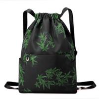 China Fashion Sports Bckpack Lightweight Travel Multifunctional Women's Bag Large Capacity Printed Drawstring for sale