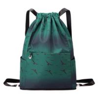 China Fashion Sports Bckpack Lightweight Travel Multifunctional Women's Bag Large Capacity Printed Drawstring for sale