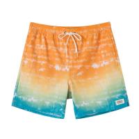 China Custom Design Your Own Logo Sublimation Printed Waterproof Board Shorts Four Way Stretch Swim Trunks for sale