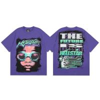 China Oversized T-shirt Vintage T-shirt Loose Short Sleeve Casual Streetwear Loose Washed Unisex Tops for sale